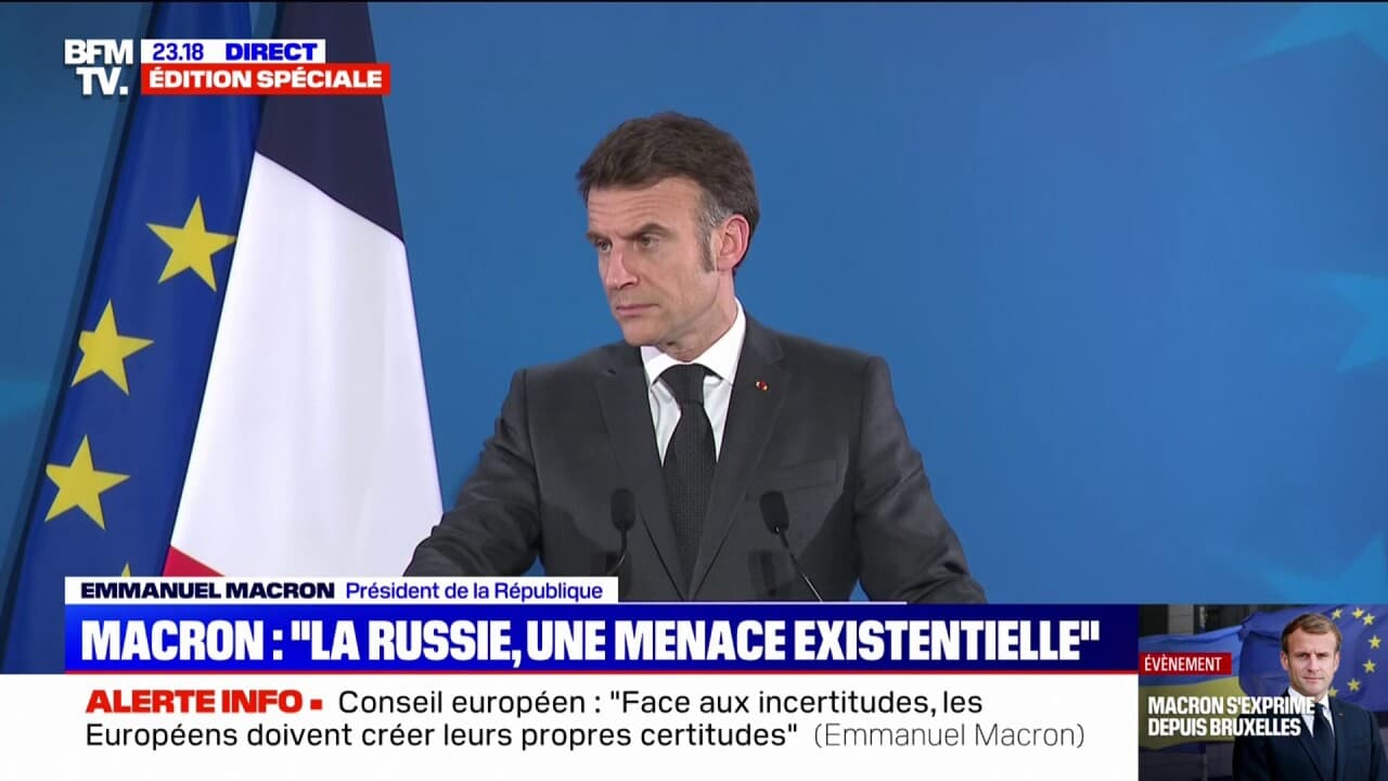 Défense européenne: Emmanuel Macron évoque un "sursaut d ...