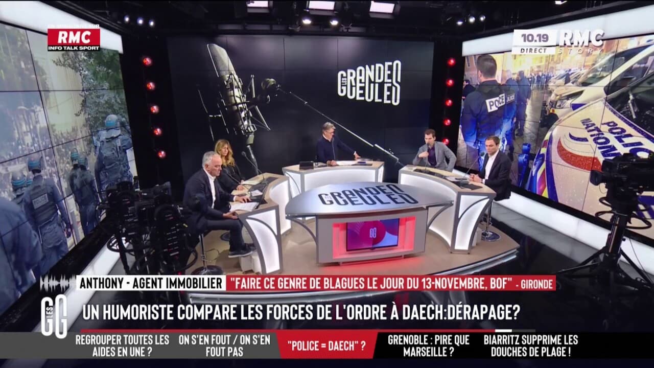 L’humoriste Pierre-Emmanuel Barré compare les forces de l’ordre à Daesh ...