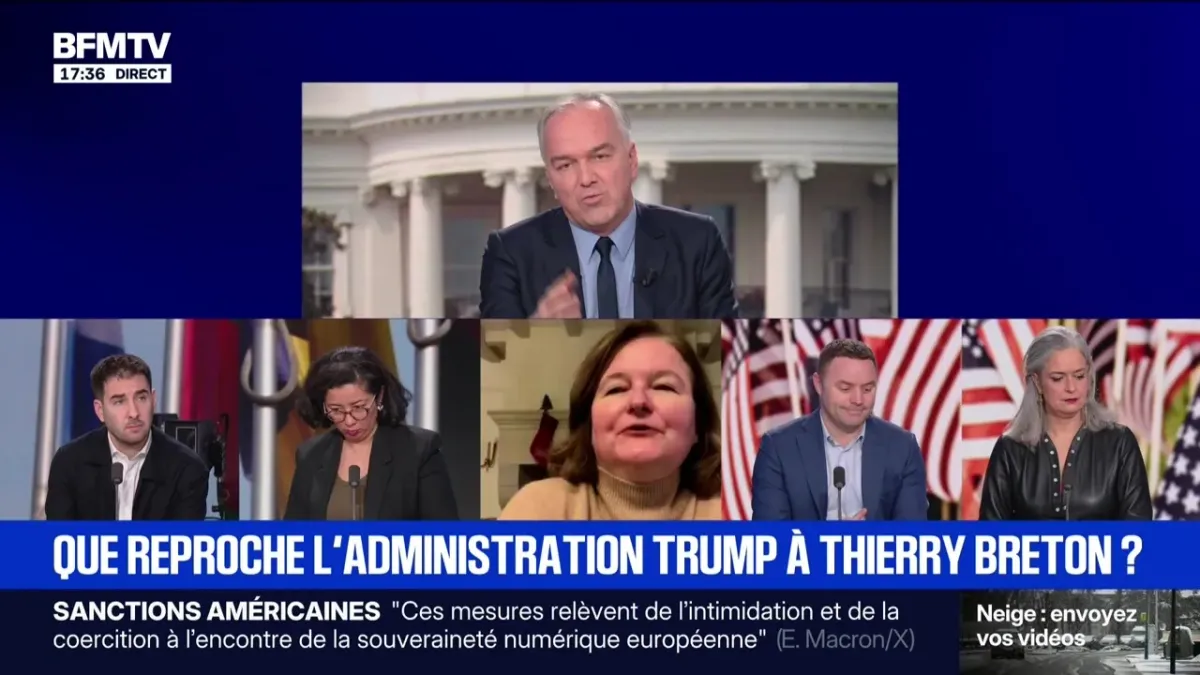 Marschall Truchot : Trump interdit Thierry Breton de séjour aux États ...