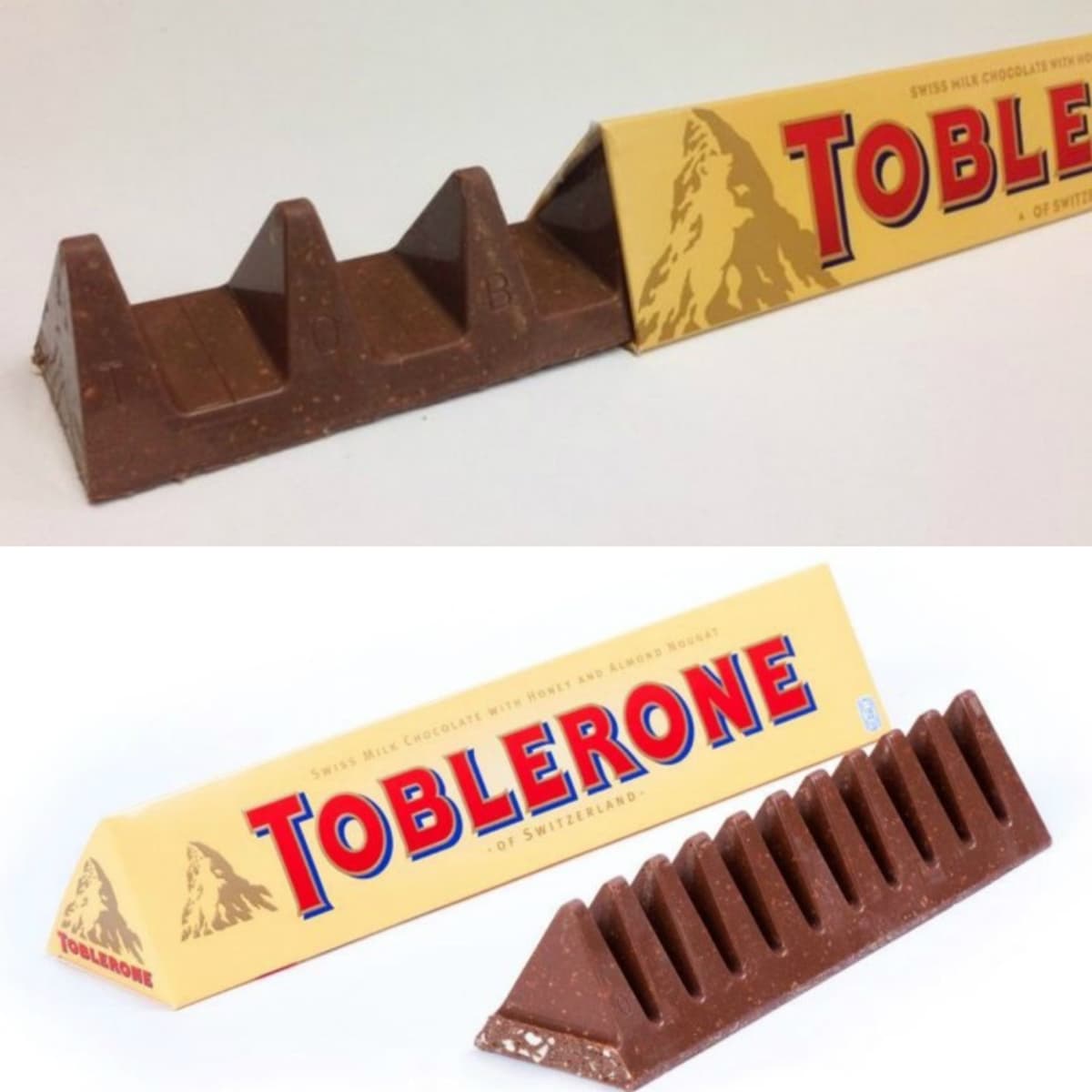 Les triangles à géométrie variable de Toblerone pourraient lui coûter cher