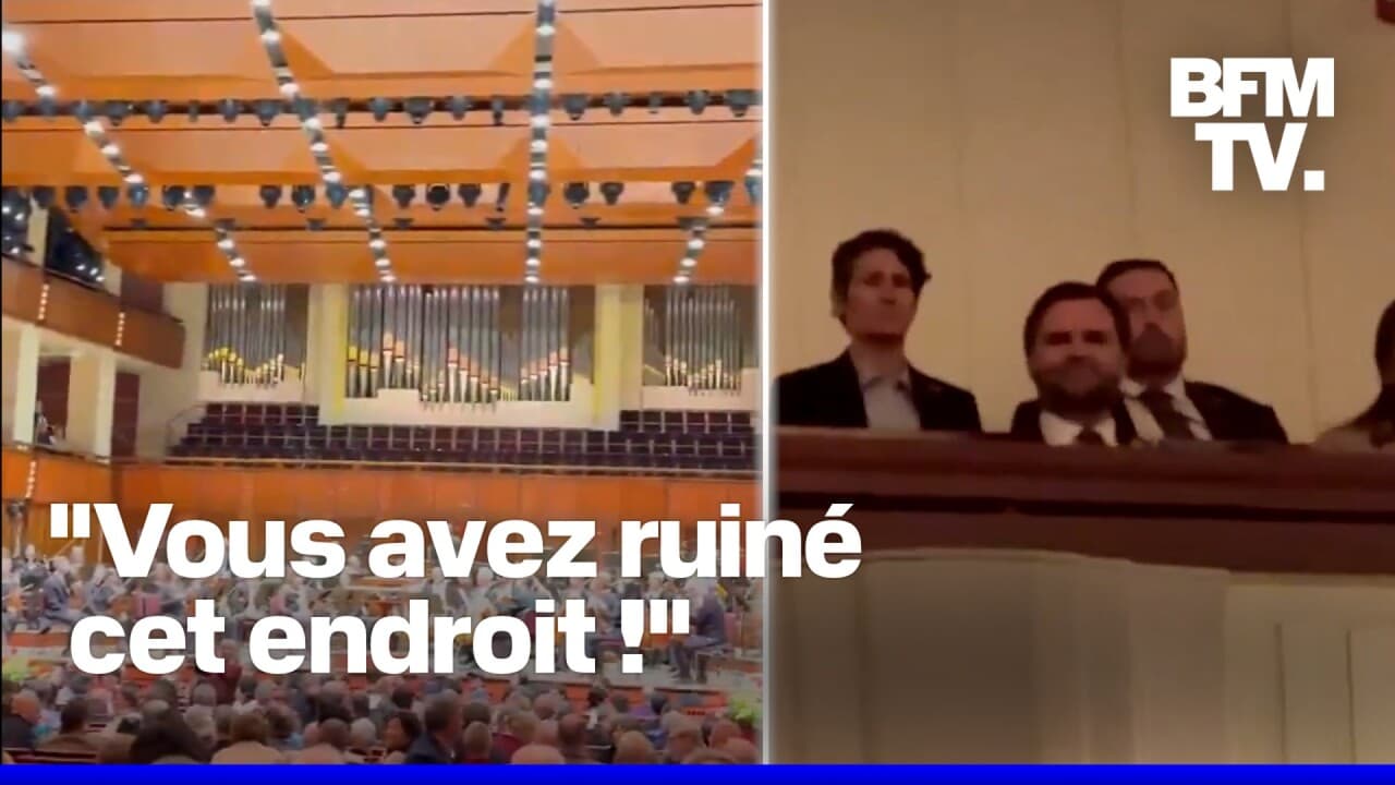 JD Vance se fait huer par le public d’un concert de musique classique à ...