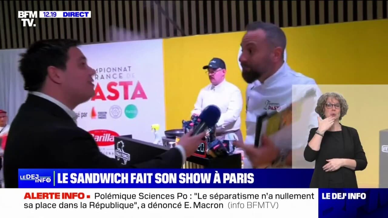 Sandwich & Snack Show à Paris: des candidats s'affrontent pour un ...