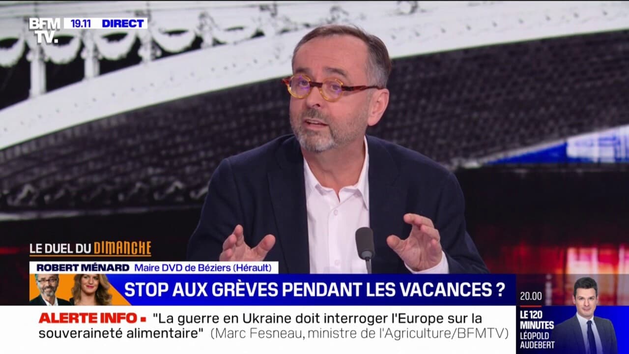Limitation du droit de grève en période de vacances scolaires: "C'est ...