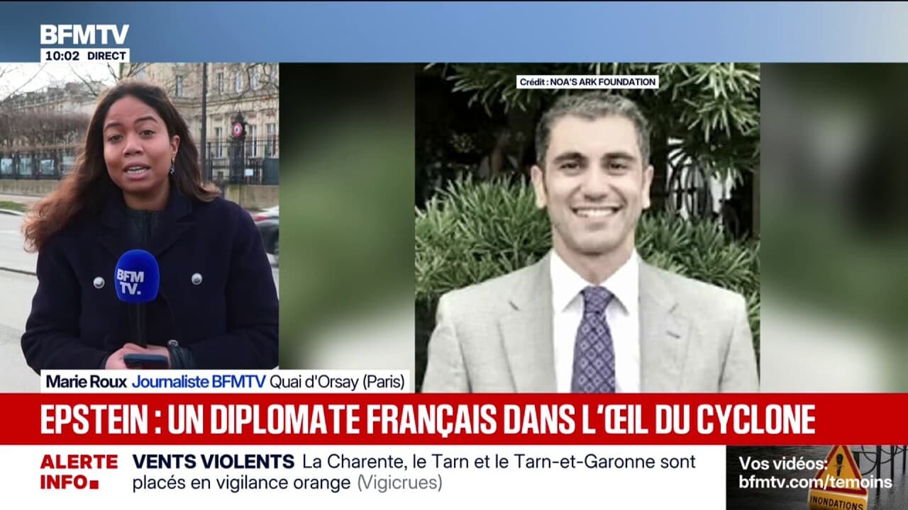 Le nom de Fabrice Aidan, un diplomate français, apparaît à plusieurs ...