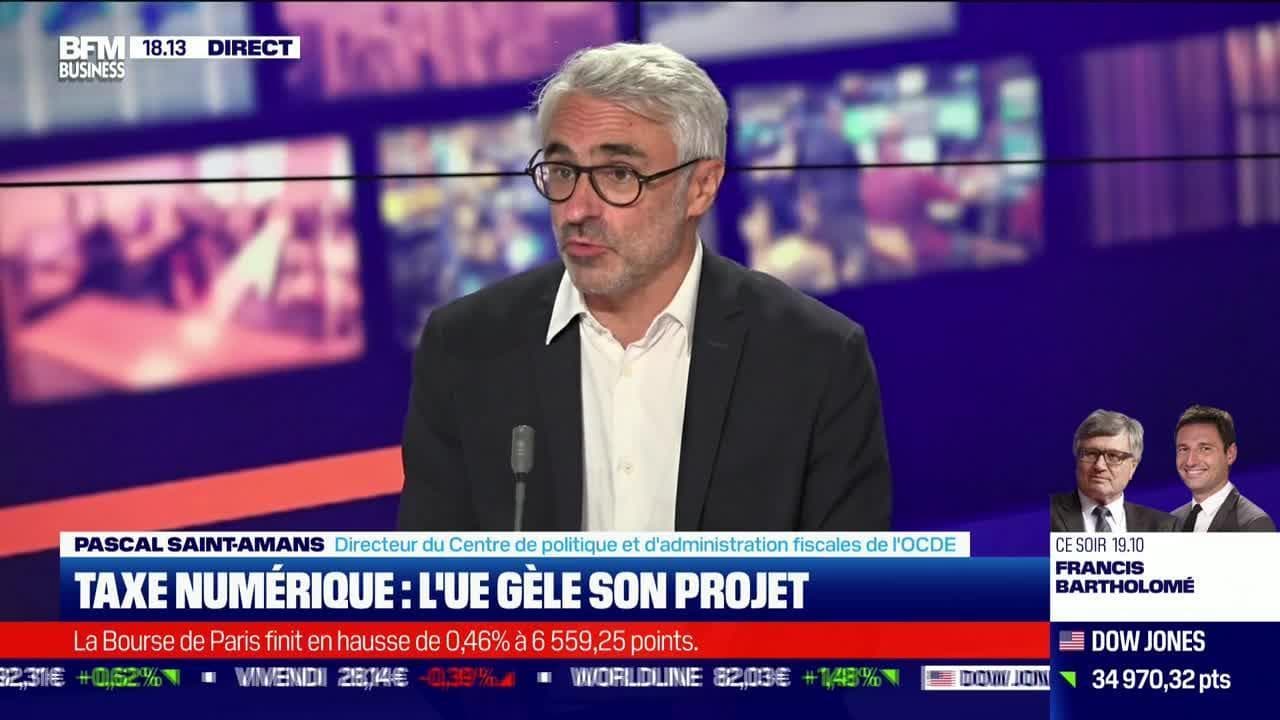 Pascal Saint-Amans (OCDE) : Taxe numérique, l'UE gèle son projet - 12/07
