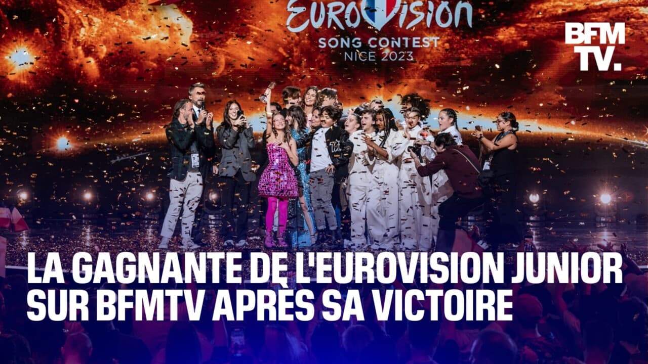 Eurovision Junior 2023: la jeune Française Zoé Clauzure revient sur sa ...