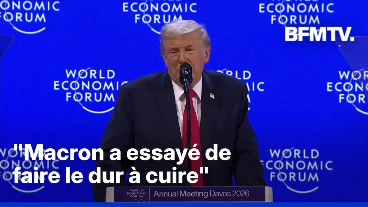 Donald Trump attaque Emmanuel Macron, assurant qu'il a "essayé de faire ...