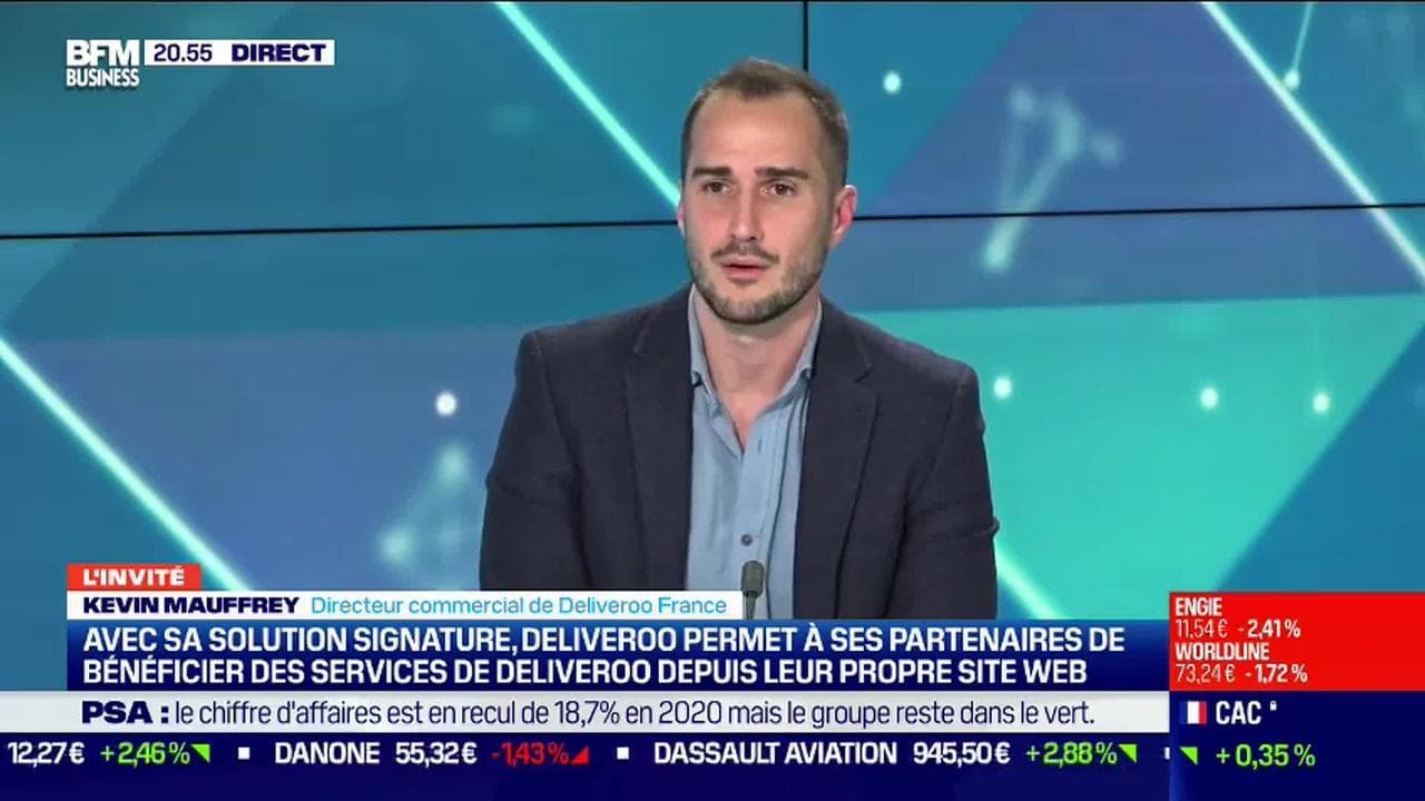Kevin Mauffrey (Deliveroo France) : Avec sa solution Signature ...