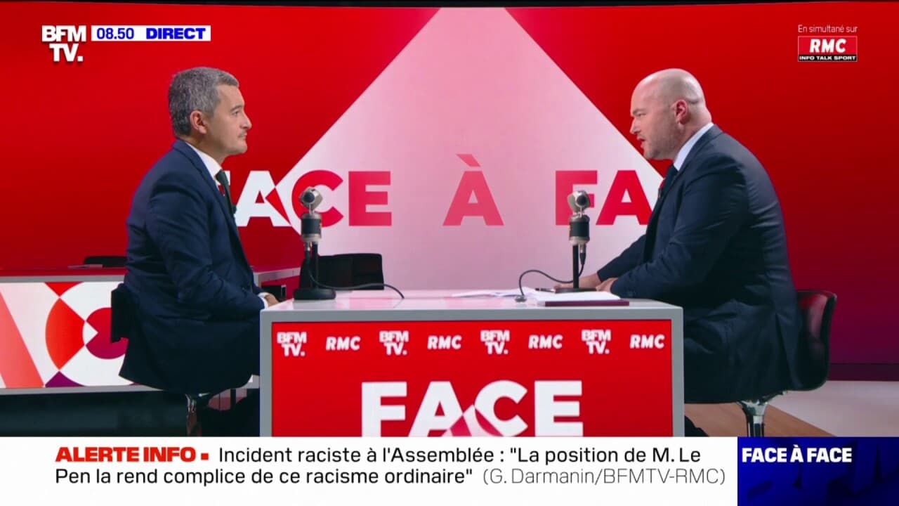 Gérald Darmanin à propos de Sainte-Soline: "Aujourd'hui, il y a de l ...