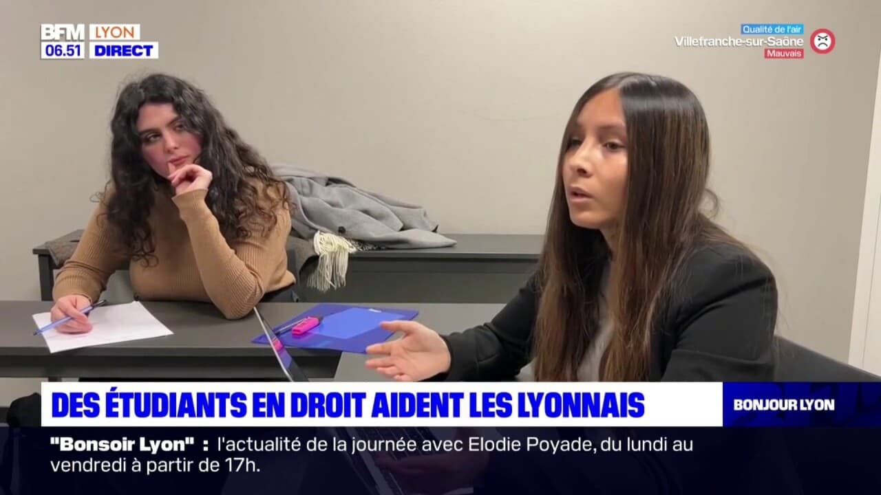 Des étudiants en droit aident les Lyonnais dans des dossiers juridiques