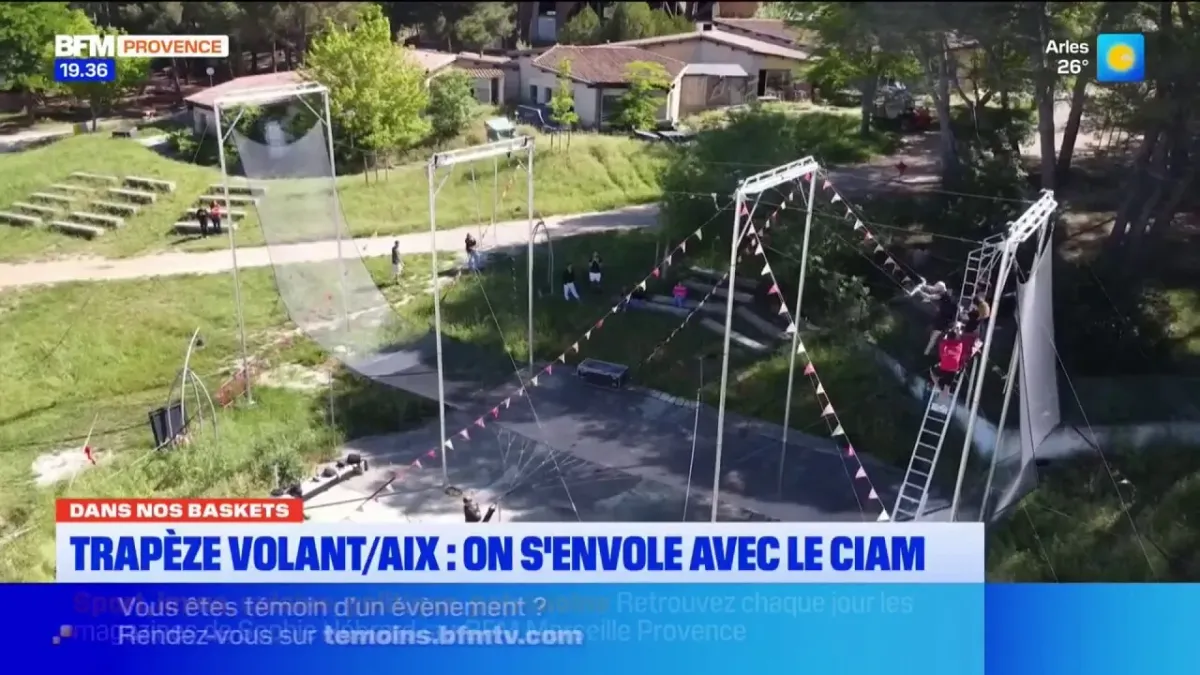Dans Nos Baskets : à la découverte du trapèze volant et de la pratique ...