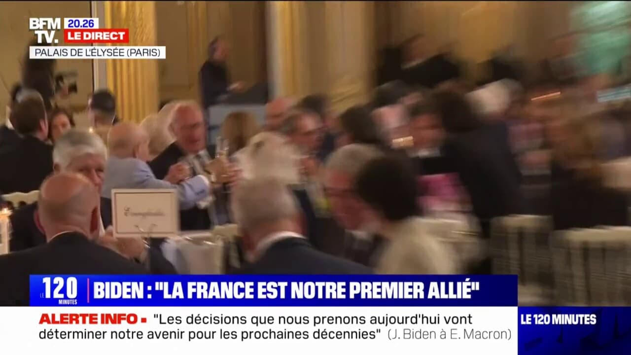 Salade, poularde, fromage... Le menu du dîner d'État en l'honneur de ...