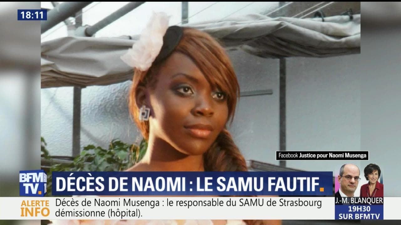 Décès de Naomi Musenga: le Samu fautif