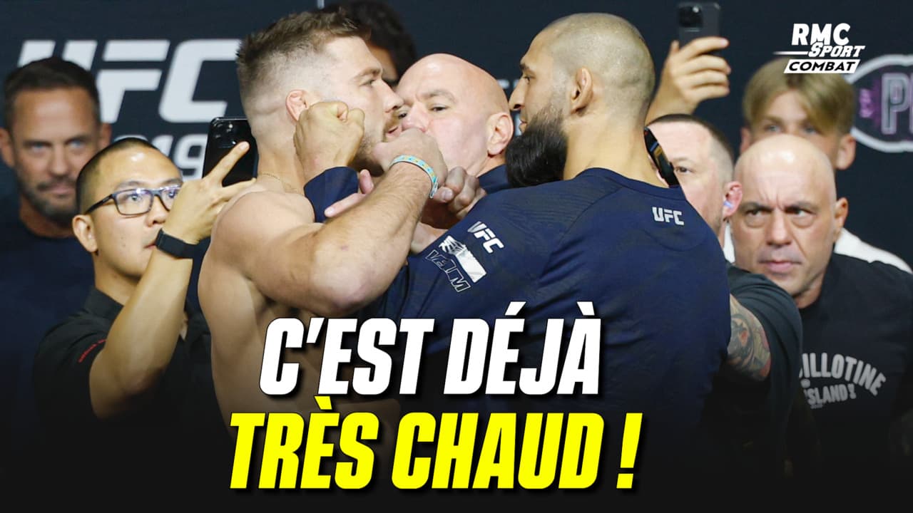 UFC 319 : Du Plessis vs Chimaev, le face à face très tendu avant le ...