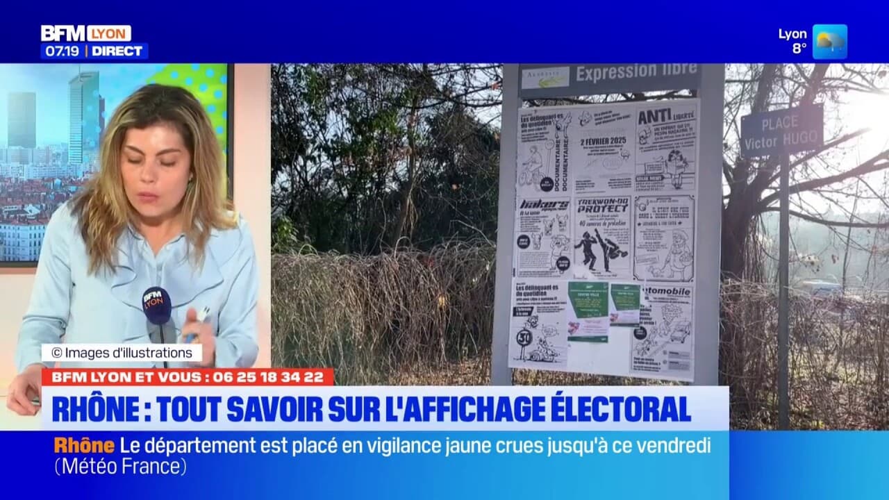 BFM Lyon et Vous: tout comprendre sur l'affichage électoral