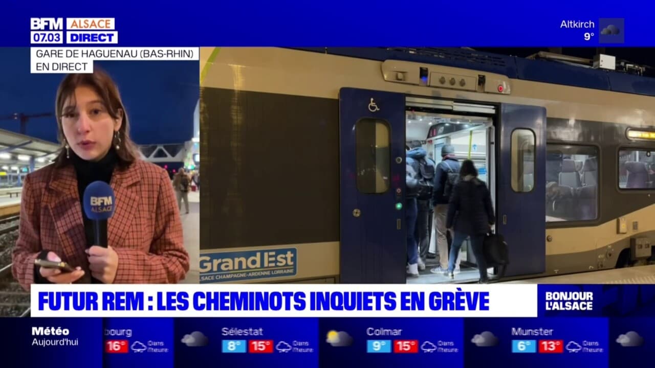 Alsace: le trafic des TER très perturbé en raison d'une grève à la SNCF