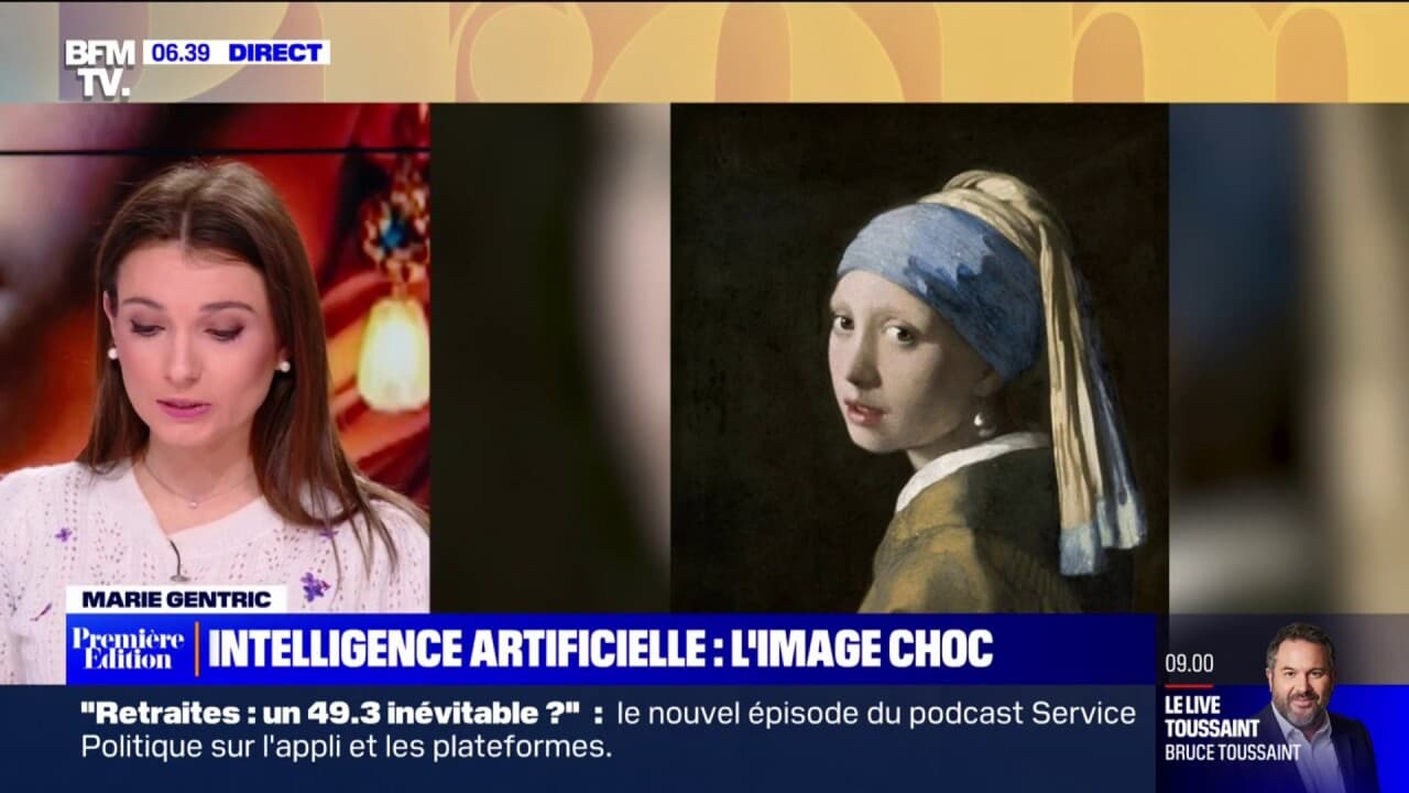 Le choix de Marie - Un tableau conçu par une intelligence artificielle ...