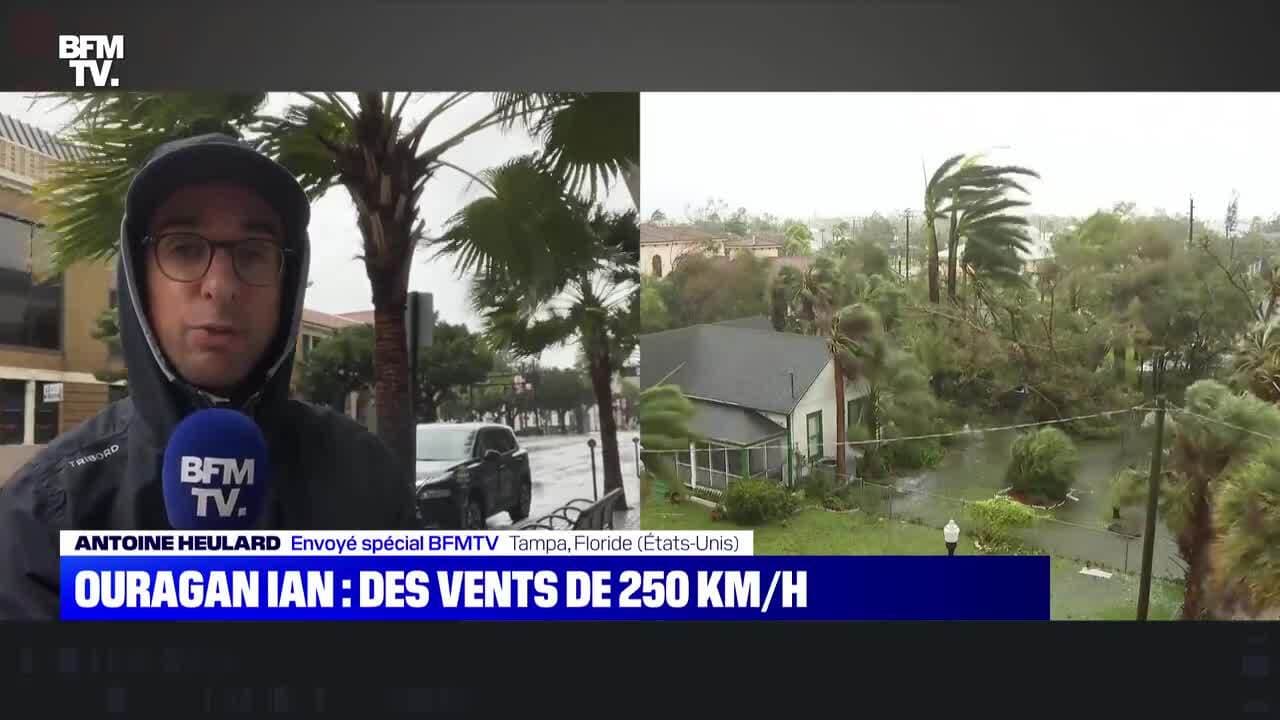 L'ouragan Ian apporte des vents de 250 km/h - 28/09