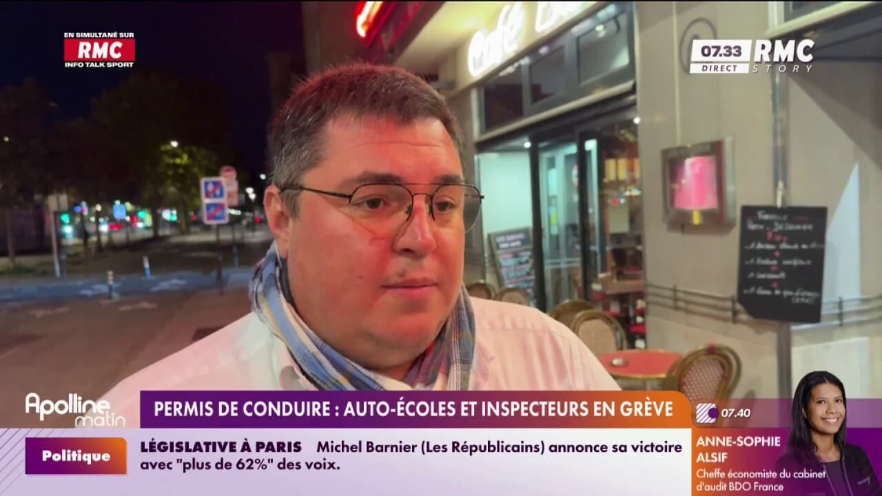 Permis de conduire : Auto-écoles et inspecteurs en grève