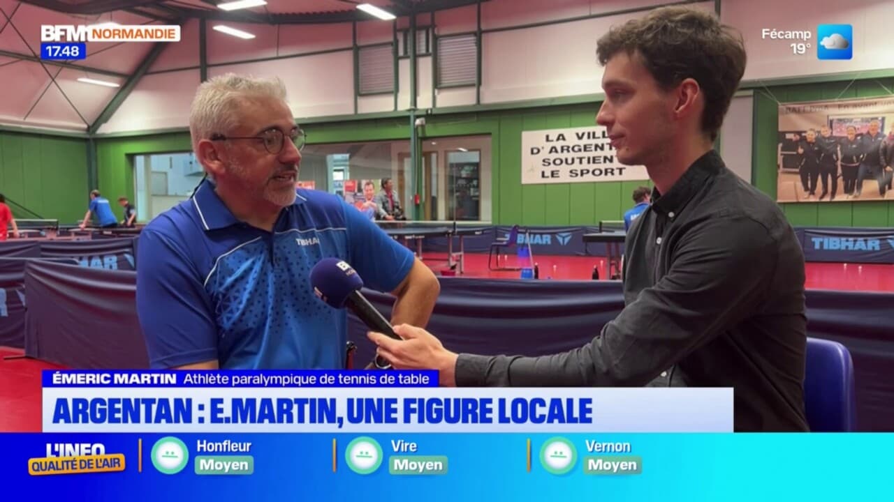 J'm mes jeux: Émeric Martin, athlète paralympique en tennis de table ...
