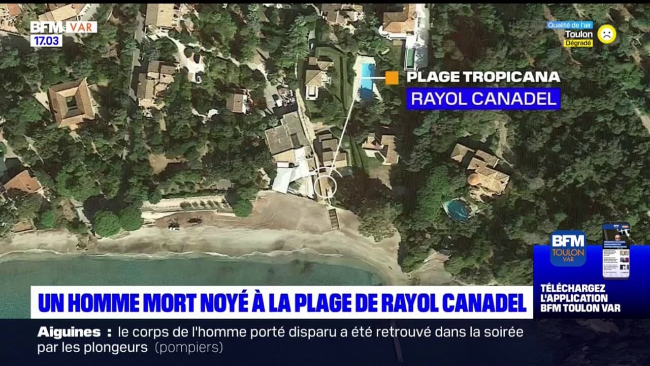 Un homme mort noyé à la plage de Rayol-Canadel-sur-Mer
