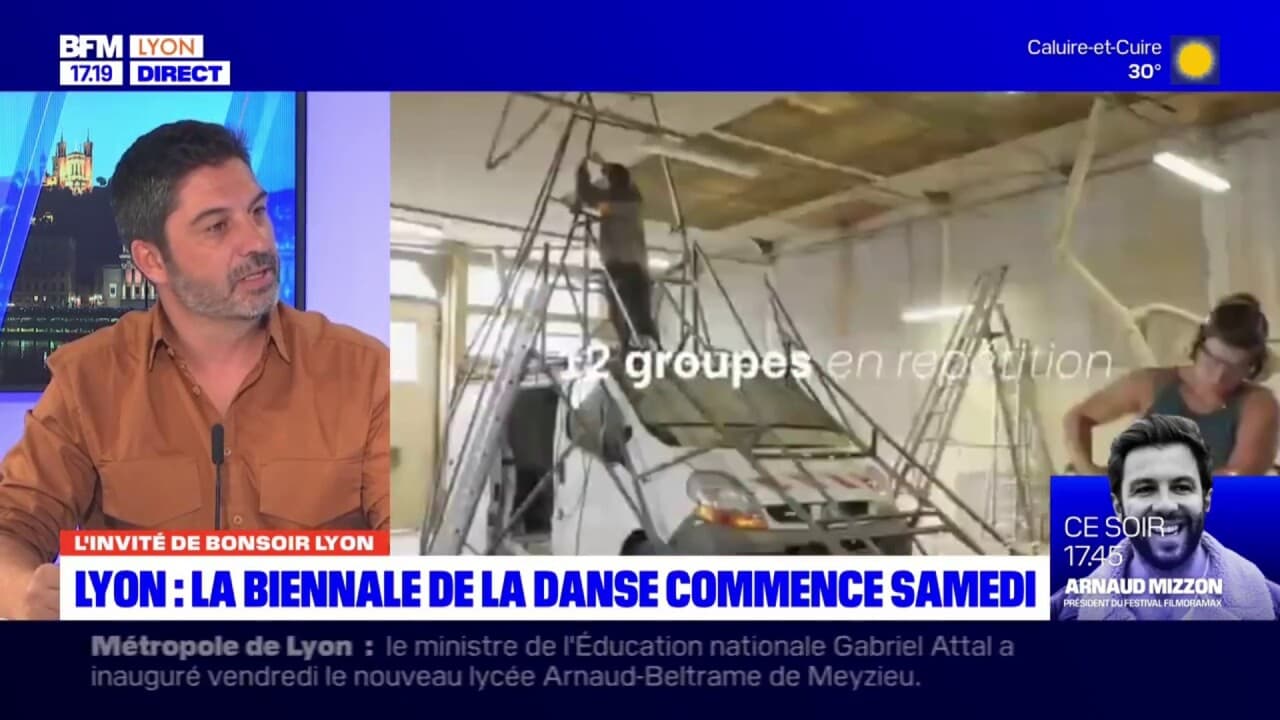 L'invité de Bonsoir Lyon : Tiago Guedes, co-directeur de la Biennale de ...