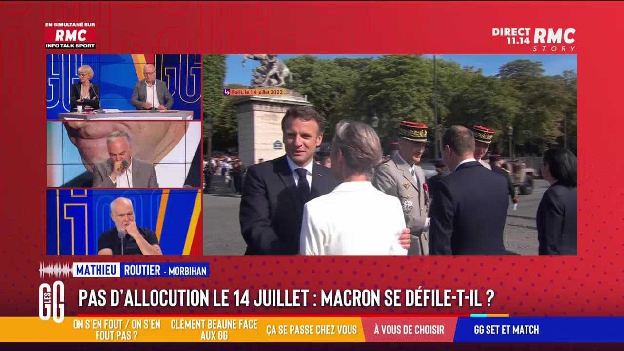 À Vous De Choisir Pas Dallocution Le 14 Juillet Macron Défile T Il