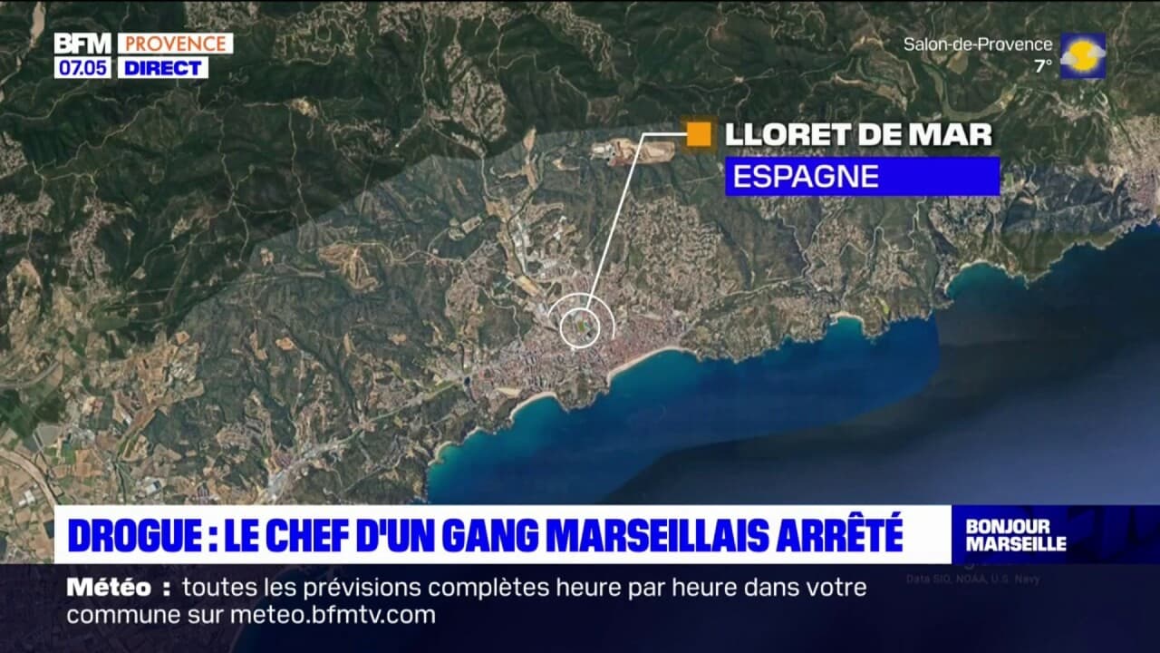 Trafic de drogue: le chef d'un gang marseillais arrêté en Espagne