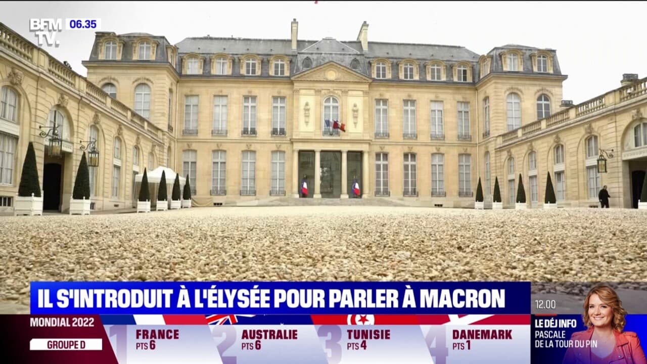 Ce que l'on sait de l'individu qui est parvenu à s'introduire dans l'Élysée