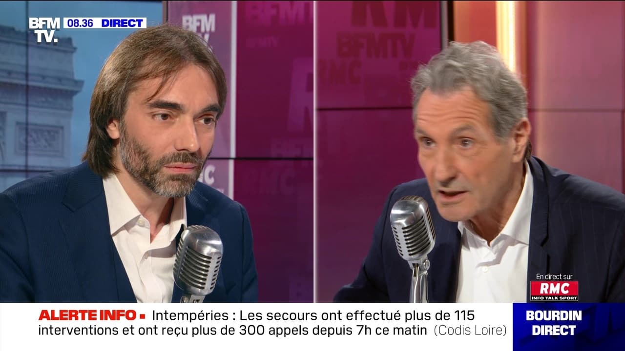 Cédric Villani face à Jean-Jacques Bourdin en direct - 20/12