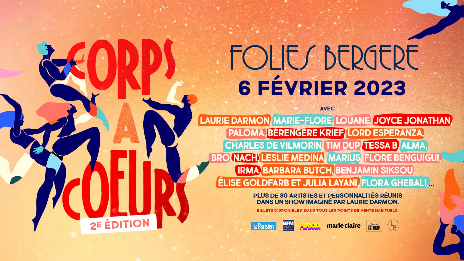 BFM Paris Ile-de-France partenaire du spectacle Corps à Cœurs