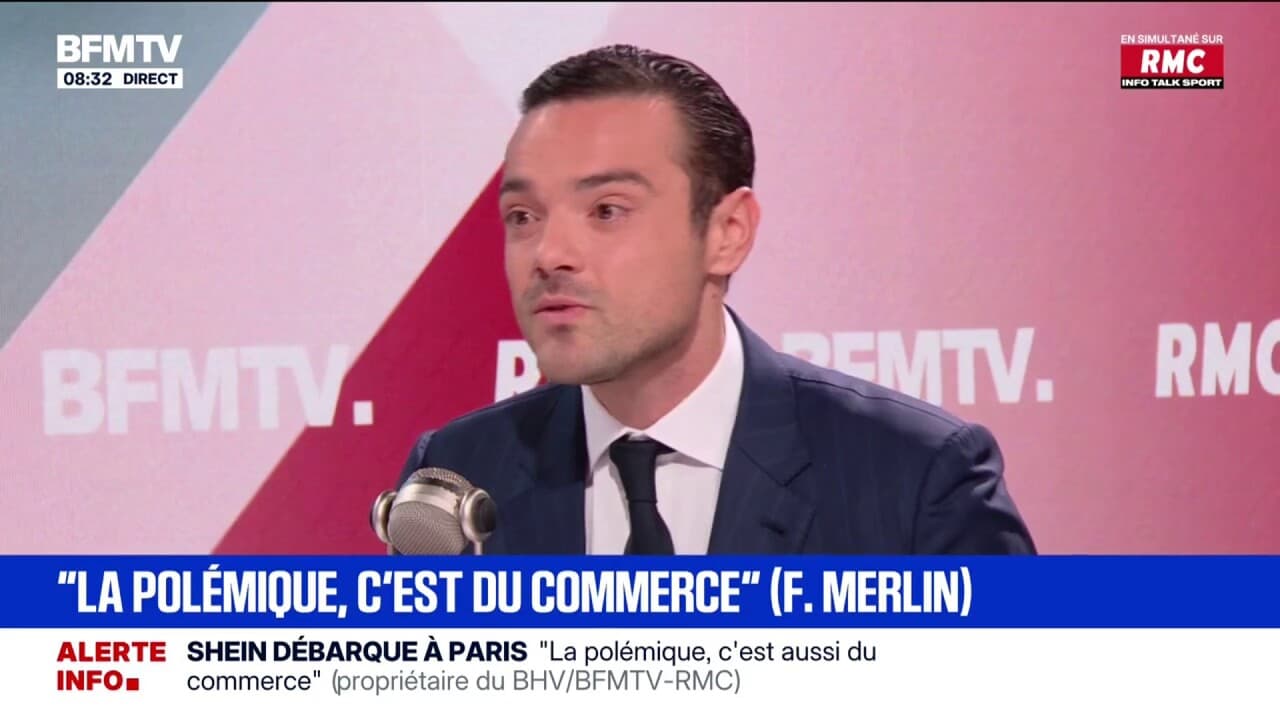 Shein au BHV: "Je ne suis pas là pour faire un coup", assure Frédéric ...