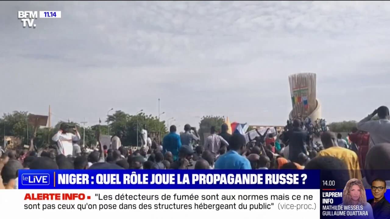 Niger: comment la Russie tente t'attiser le sentiment anti-français sur ...