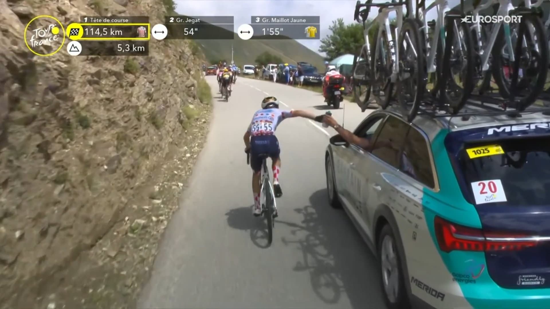 Tour de France 2025: Lenny Martinez sanctionné pour bidon collé? Son ...