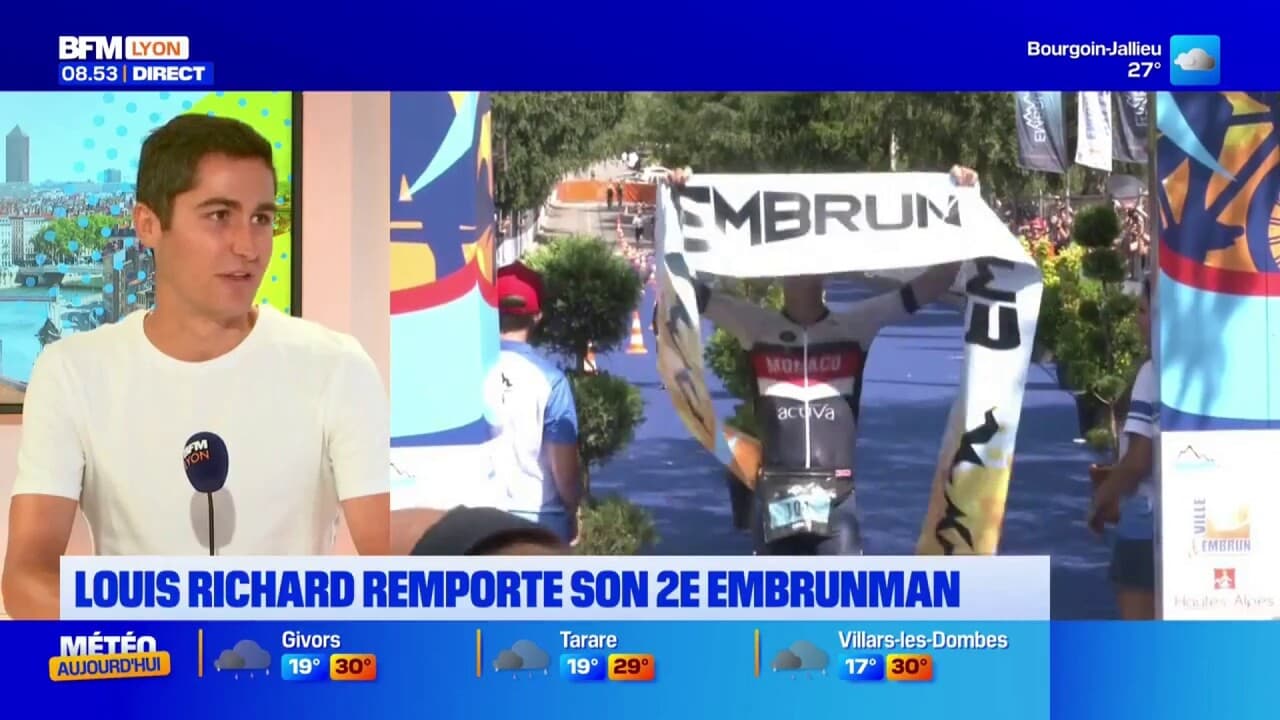 Louis Richard remporte son 2e Embrunman