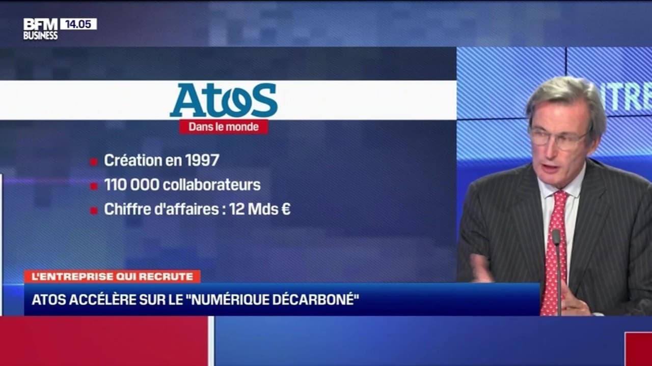 L'entreprise qui recrute: Atos accélère sur le "numérique décarboné ...