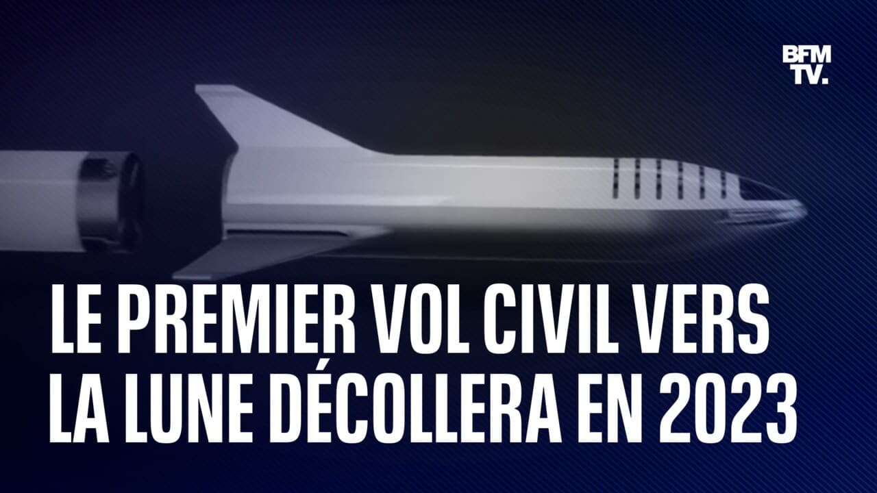 Le premier vol civil vers la Lune décollera en 2023