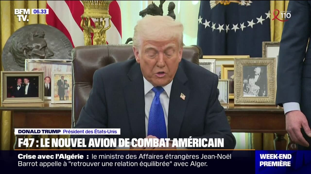 "Rien dans le monde ne s'en rapproche": Donald Trump annonce une ...
