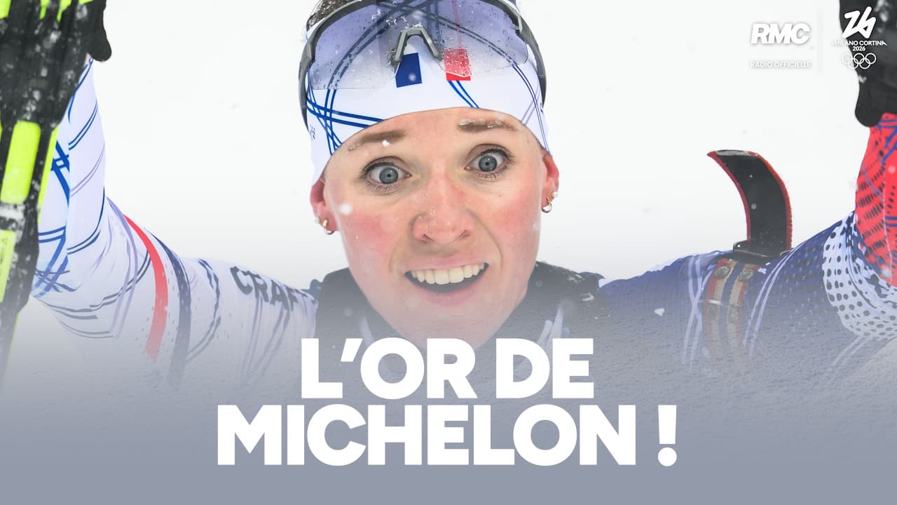 JO 2026 (Biathlon) : Michelon championne olympique de la mass start ...