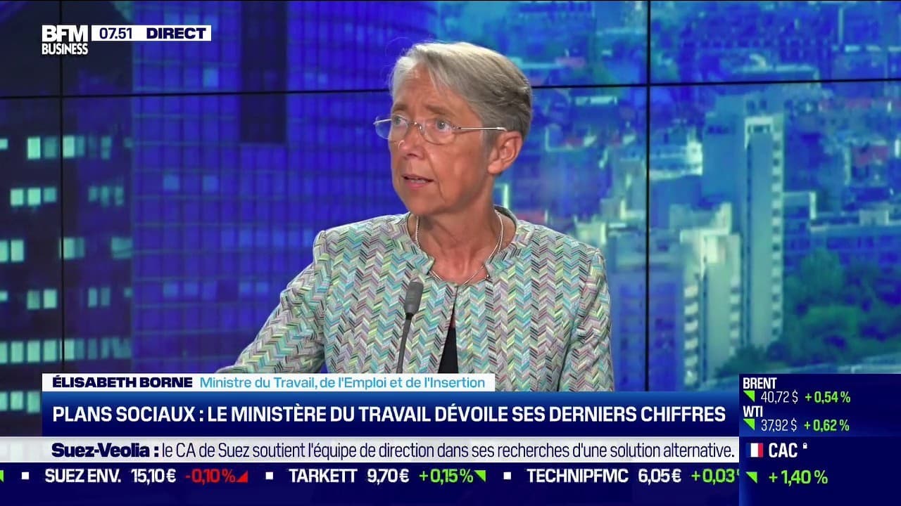 Chômage partiel de longue durée: Élisabeth Borne annonce le maintien du ... Chômage partiel de longue durée: Élisabeth Borne annonce le maintien du ...