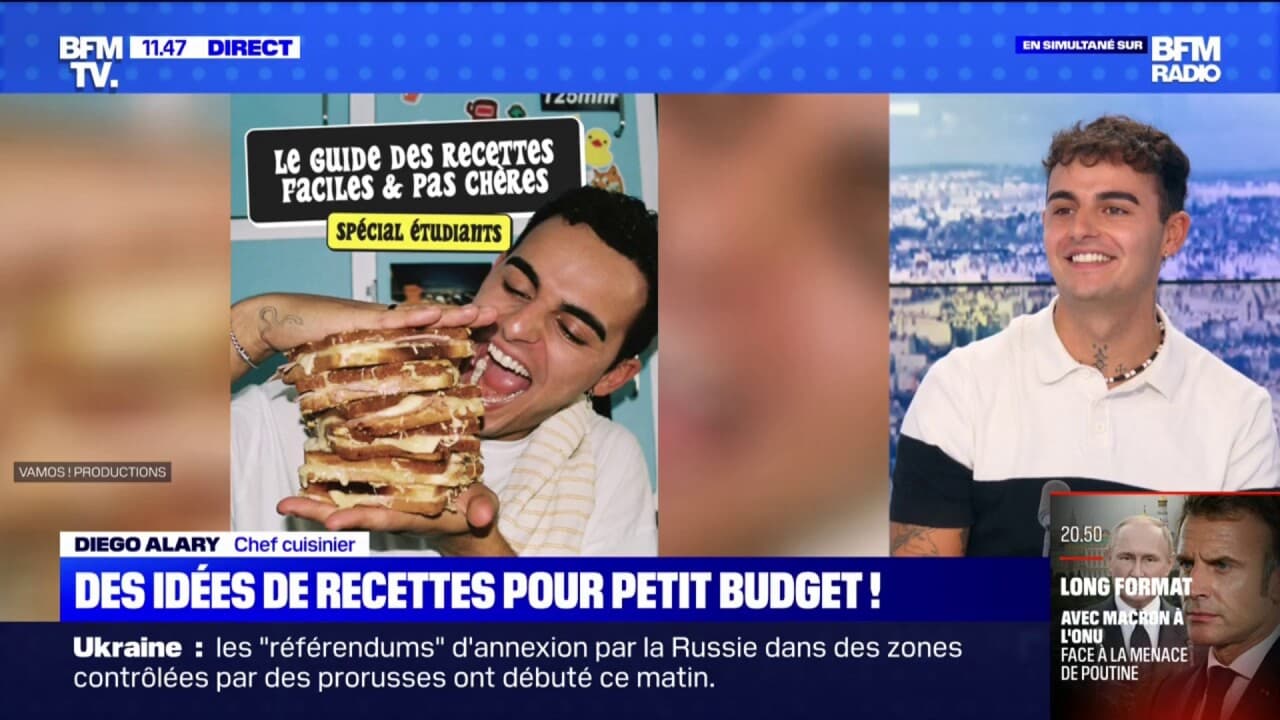 Comment cuisiner bon et pas cher? BFMTV et Diego Alary répondent à vos ...