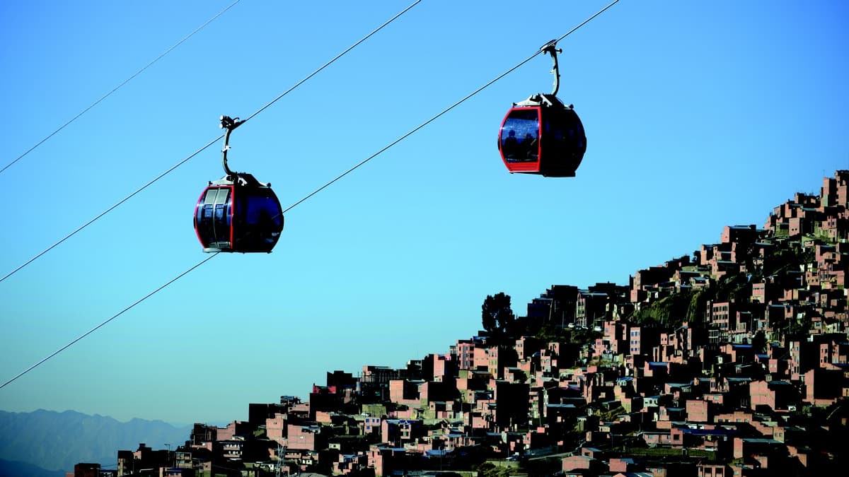 Voici le plus grand réseau urbain de téléphérique au monde