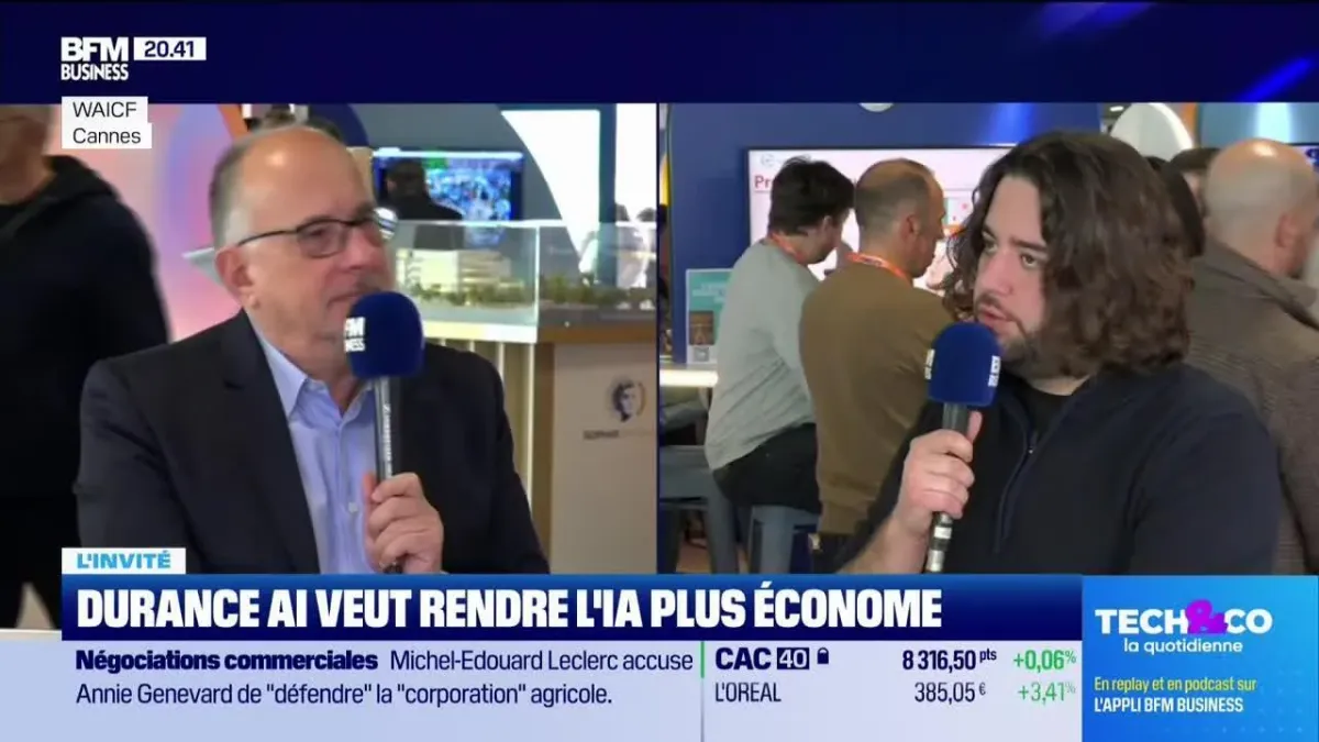 Edgar Lemaire (Durance AI) : Durance AI veut rendre l'IA plus économe ...