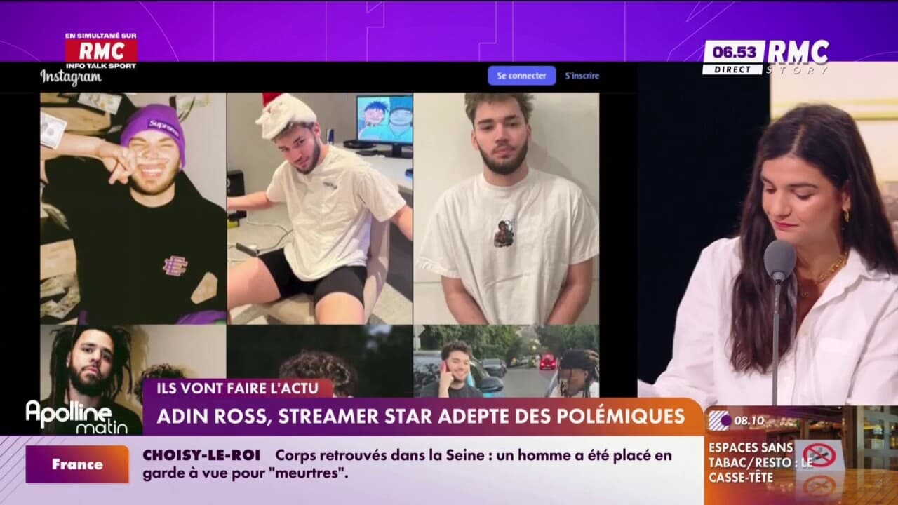 Adin Ross, streamer star adepte des polémiques