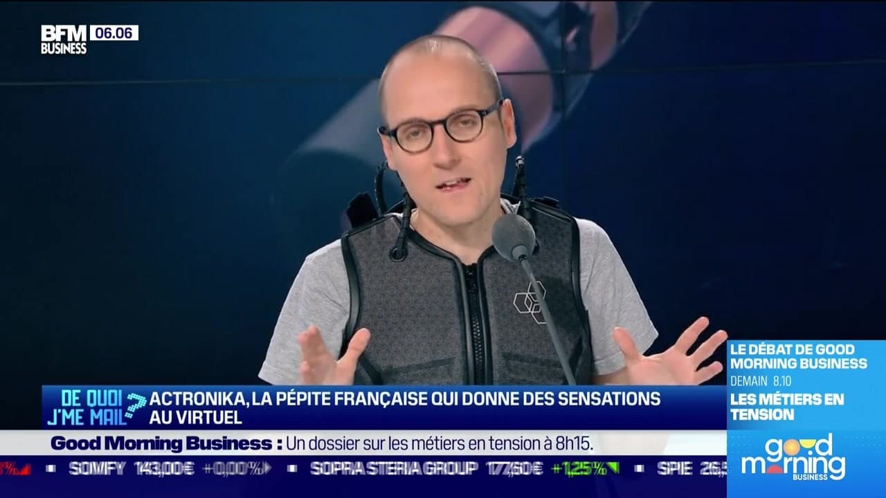 De Quoi J'me Mail : On a testé la veste haptique d'Actronika à la PGW ... De Quoi J'me Mail : On a testé la veste haptique d'Actronika à la PGW ...