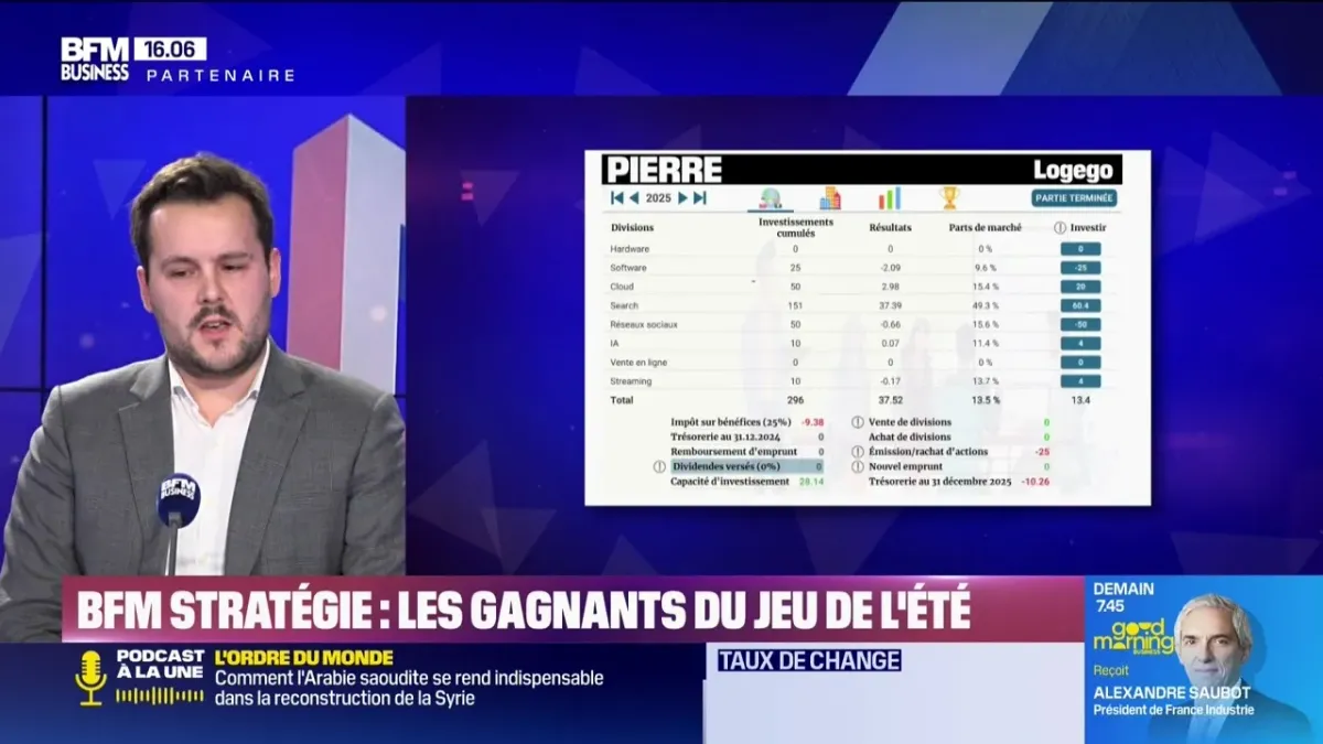BFM Stratégie (Cours n°357) : les gagnants du jeu de l'été - 15/02