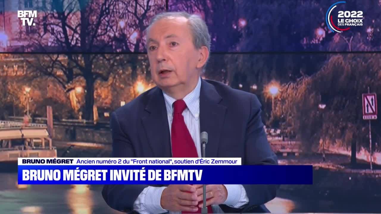 Bruno Mégret: "La famille du Rassemblement national est en train de se ...