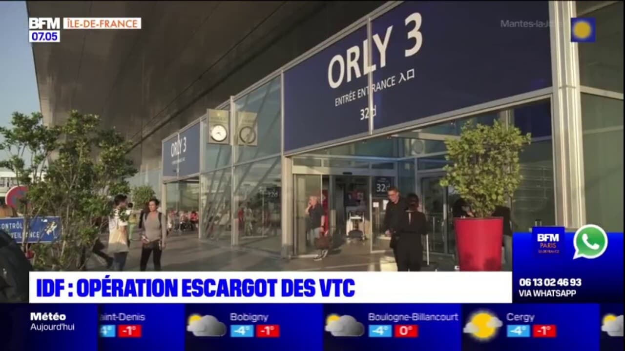 Île-de-France: opération escargot des chauffeurs VTC ce lundi
