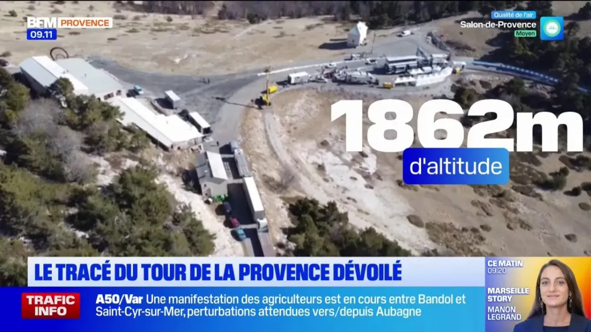 Cyclisme : le tracé du Tour de la Provence dévoilé