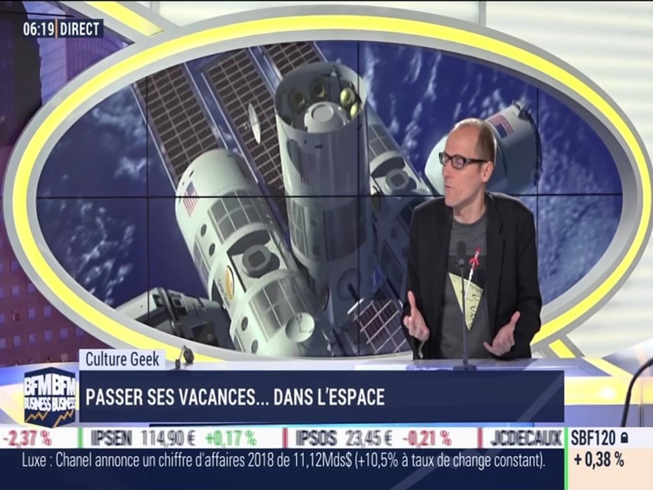 Anthony Morel: Passer des vacances... dans l'espace - 18/06